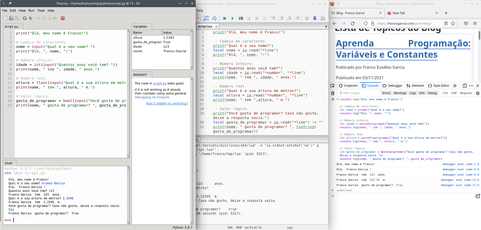 Learn Programming: Terminal (Console) Input · Franco Garcia