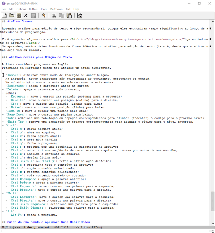 Development Environments: Text Editors for Programming, Text Editing ...
