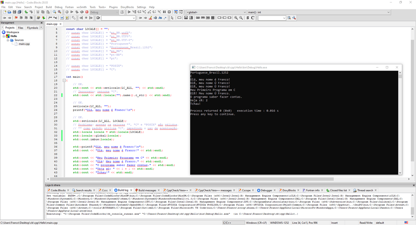 Development Environments: C++ Programming Setup · Franco Garcia