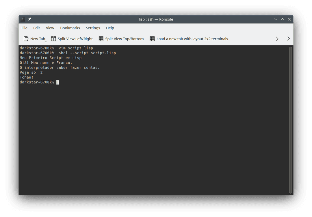 Development Environments: LISP Programming Setup · Franco Garcia