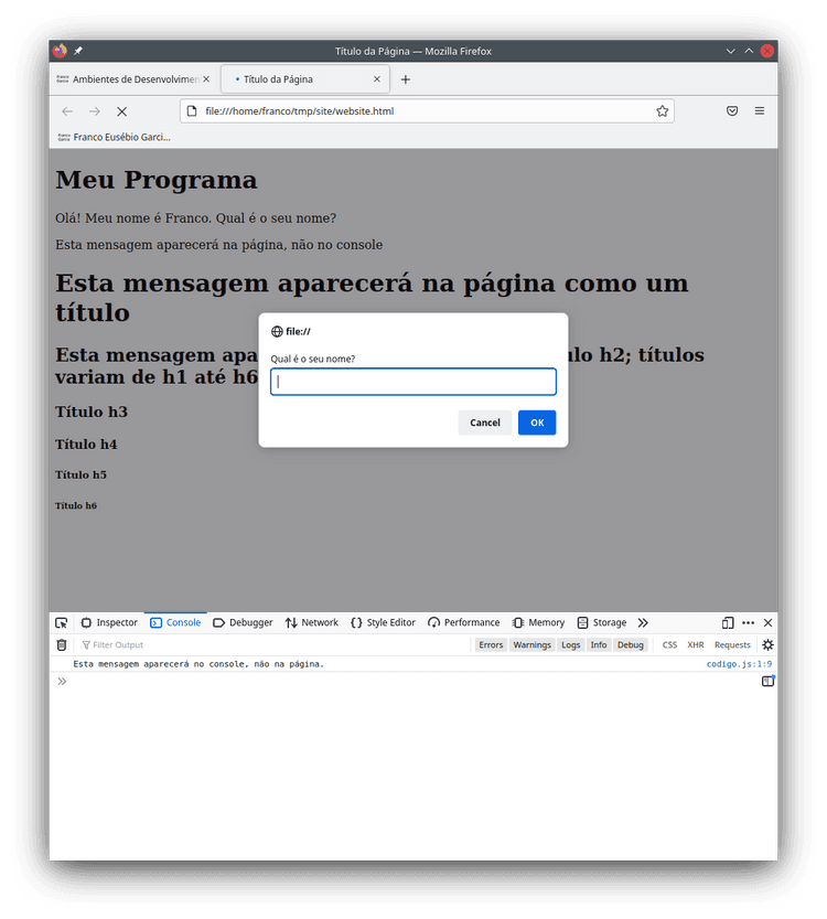 Ambientes de Desenvolvimento: Configuração para Programação em ...